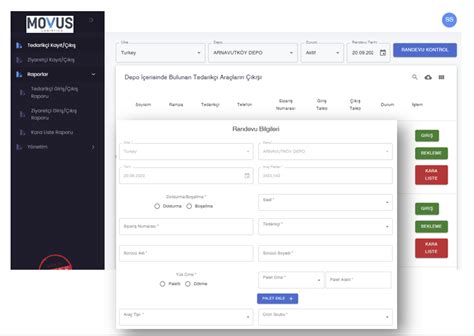 Yard Management System Movus Logistics