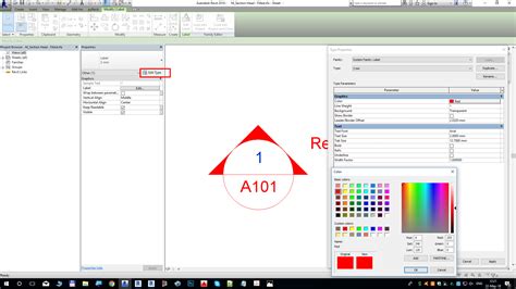 solved section head color autodesk community