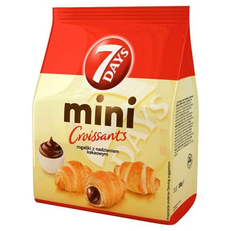 7 Days Mini Croissant With Cocoa Filling 185g Beautiful Cosmetics