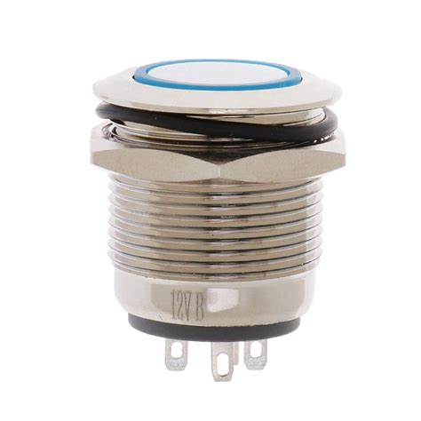 LYLA Mm Self Locking Flat Head Stainless Steel Power Switch Amazon In Industrial Scientific