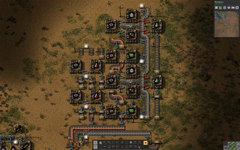 My Design For Red And Green Research Automation On My Current Game R Factorio