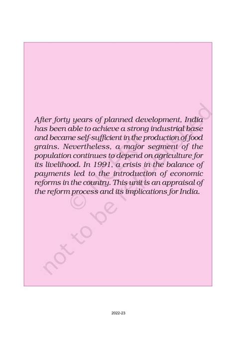 Ncert Book For Class 11 Economics Chapter 3 Liberalisation