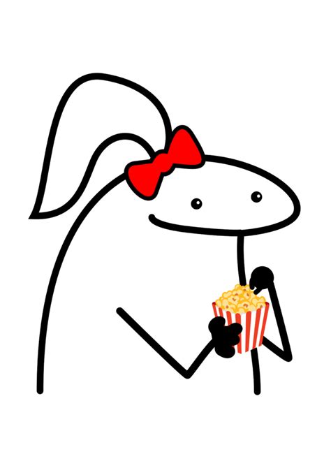 Flork Coração Rosa Figurinha Engraçada Whatsapp Png