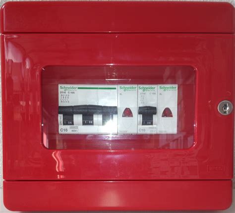 Coffret sécurité chaufferie equipé Tetra 3P N 32A Coffrets pour