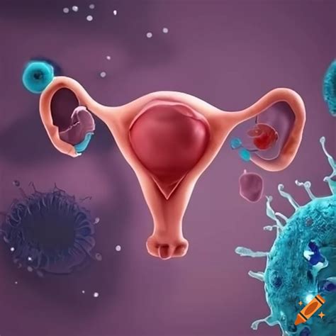 Illustration Of Uterine Immune System On Craiyon