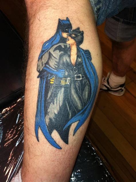 Batman And Catwoman I Really Love This Batman Tattoo Batman And