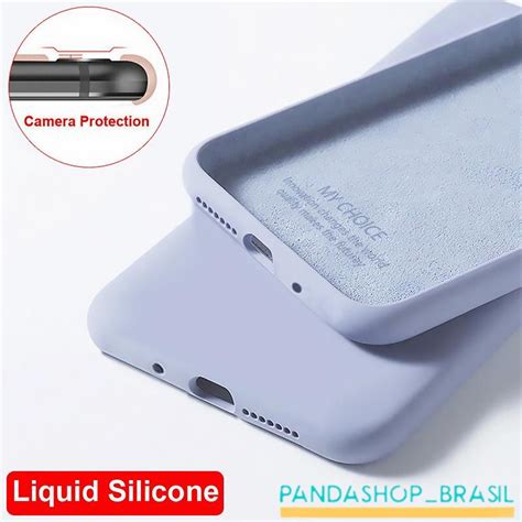 Capa Aveludada Soft Tpu Liquid Silicon Samsung Galaxy A10 A10s A20