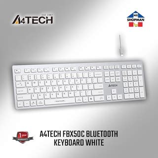 A Tech FSTYLER FBX C Bluetooth G Wireless Keyboard White Shopee Philippines