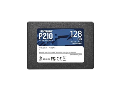 SSD накопичувач Patriot P210 128 GB (P210S128G25) – фото, отзывы ...