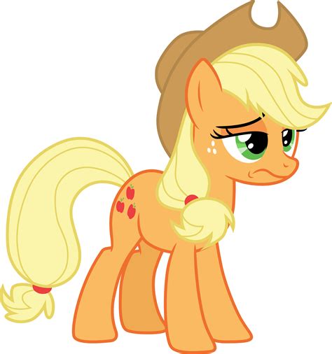 Bored Applejack By Cloudyglow On Deviantart
