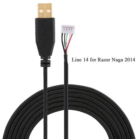 USB Mouse Cable For Razer Naga Line Replacement Line For Razer Naga Wire In Computer