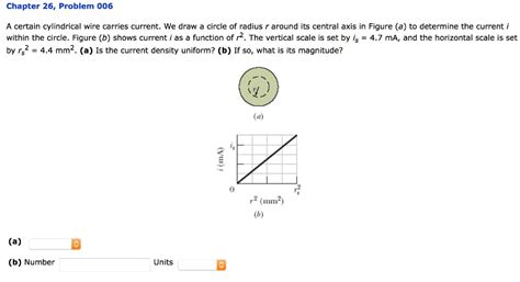 SOLVED Chapter 26 Problem 006 A Certain Cylindrical Wire Carries