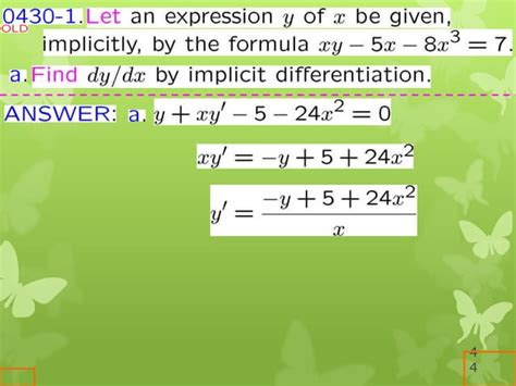 Continuity And Differentiability Pptx