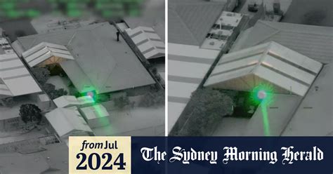 Video Perth Man Arrested After Police Helicopter Hit By Laser Light