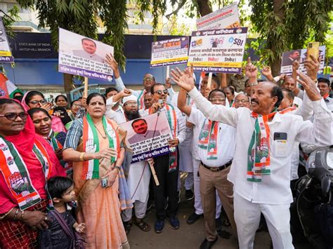 Congress Launches Nationwide Protest Over Adani Hindenburg Row Demands