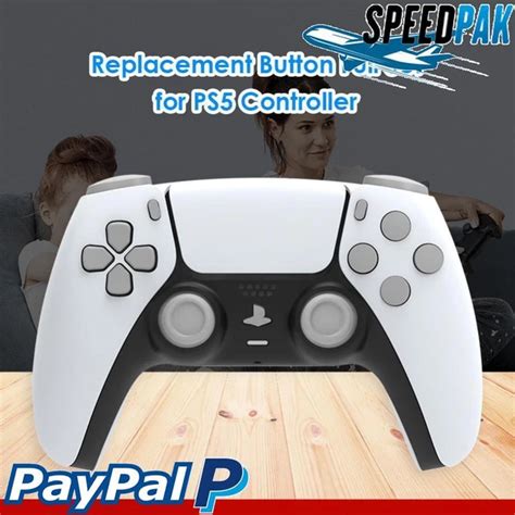 For Dualsense Replacement Button Full Set For Ps5 Controller Parts