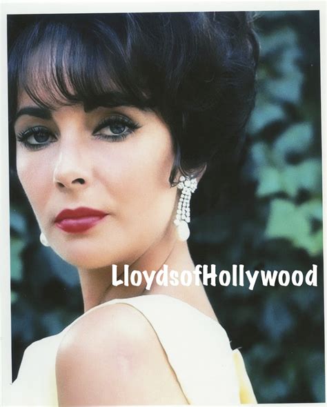 Elizabeth Taylor Hollywood Star Violet Eyes Close Up Photograph 1959 Etsy