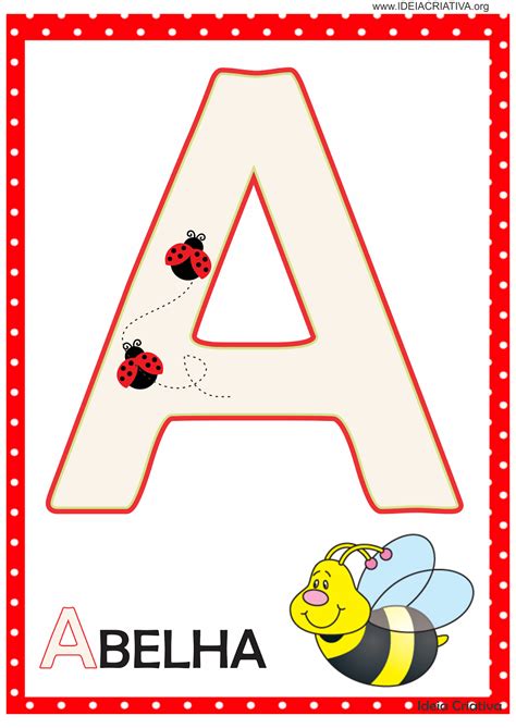 Alfabeto Com Imagens Para Imprimir Un Divertido Alfabeto En Ingl S Para