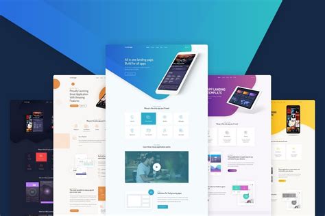 mixup app landing page html template fastcode space
