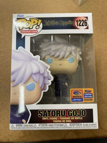 Jujutsu Kaisen Satoru Gojo Funko Pop Wondercon Official Sticker In