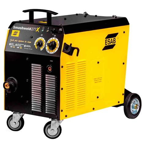 Máquina De Solda Mig Smashweld 277x 250a Ai2r Trifásica Esab G Haus