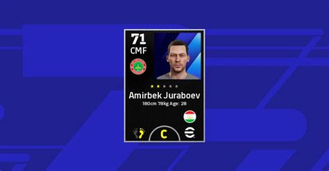 Amirbek Juraboev 统计 eFootball