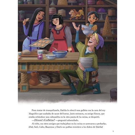 Wish El poder de los deseos Gran Libro de la película DISNEY