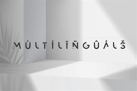 Contour Architecture Font On Behance