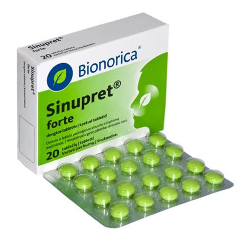 Kauno Medicinos Centras Sinupret Forte