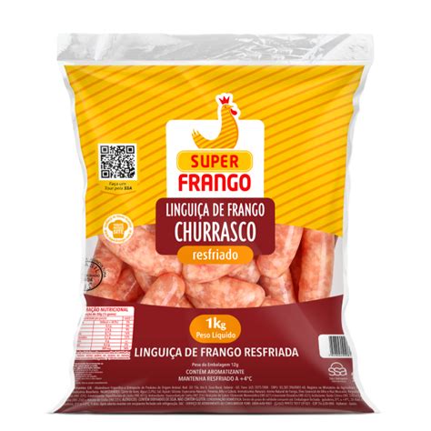 Linguiça Super Frango Para Churrasco 1kg Serrinha Serrinha