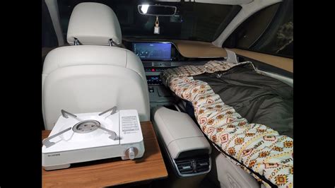 더뉴그랜저 차박 더 뉴 그랜저 차박 스텔스차박 신형ig차박 승용차 차박 폴딩박스 차박캠핑 쏠캠 차박 조리 Youtube