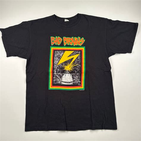 Vintage 2000s Bad Brains Shirt Large Madd Vintage