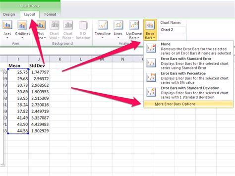 Standard Deviation Excel Line Graph At Donald Shields Blog