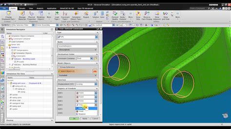 Nx Cae Linear Buckling Simulation Youtube