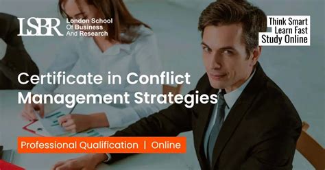 Certificate In Conflict Management Strategies