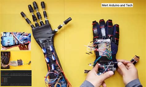 low cost robotic hand with wireless controlled eeweb