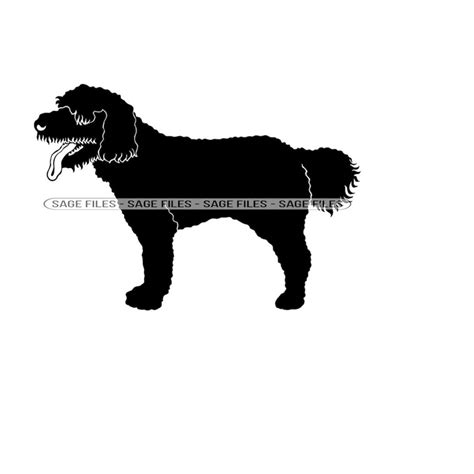 Cockapoo 2 Svg Dog Svg Cockapoo Clipart Cockapoo Files Fo Inspire