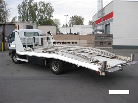 Mitsubishi Canter T60 Double Deck Winch Tow TÜv 1999 Breakdown Truck