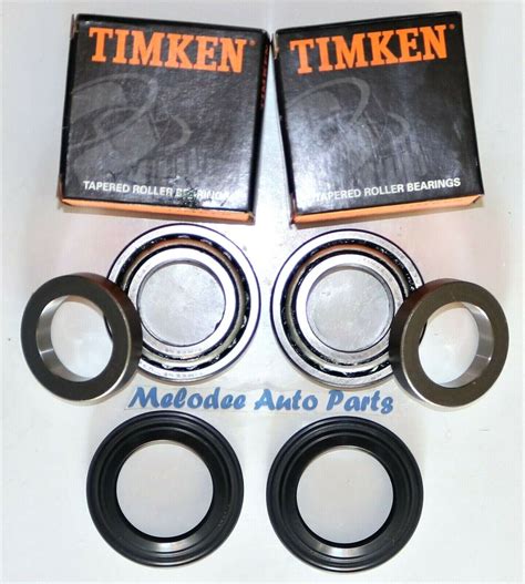 Rear Timken Wheel Bearing Wseal Set For 05 12 Nissan Xterra 4wd Manual