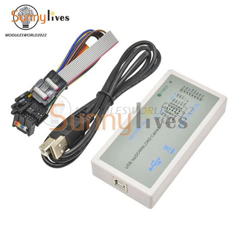 Hw Usbn 2a Usb Download Cable With Jtag Spi Programmer For Lattice Fpga Cpld Ebay