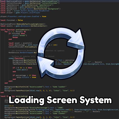 Loading Screen System Clearly Development