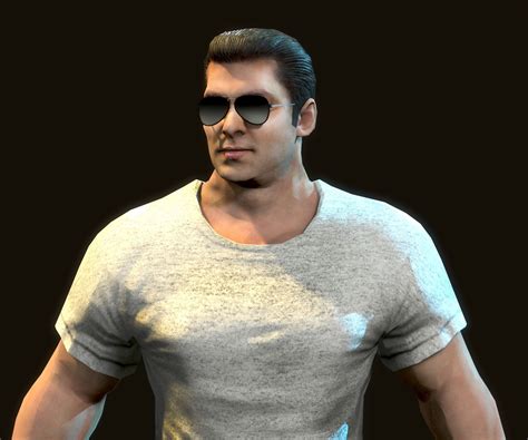Salman Khan 3d Model 3d Model 150 Ztl Ma Fbx Free3d