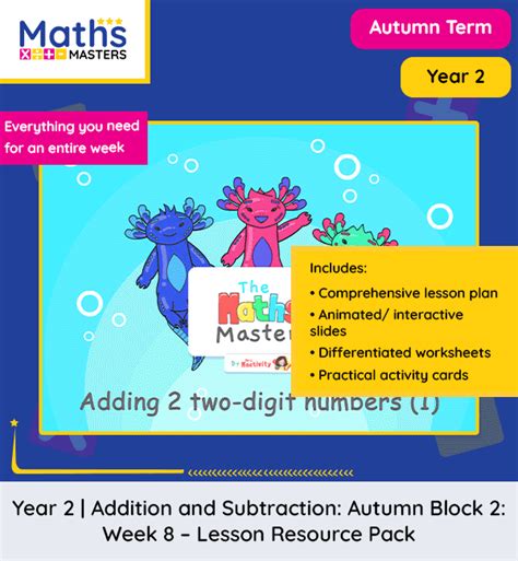Year 2 Addition And Subtraction Within 100 Week 8 Lesson Pack
