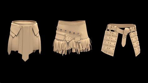 9 Medieval Kilt Flippednormals