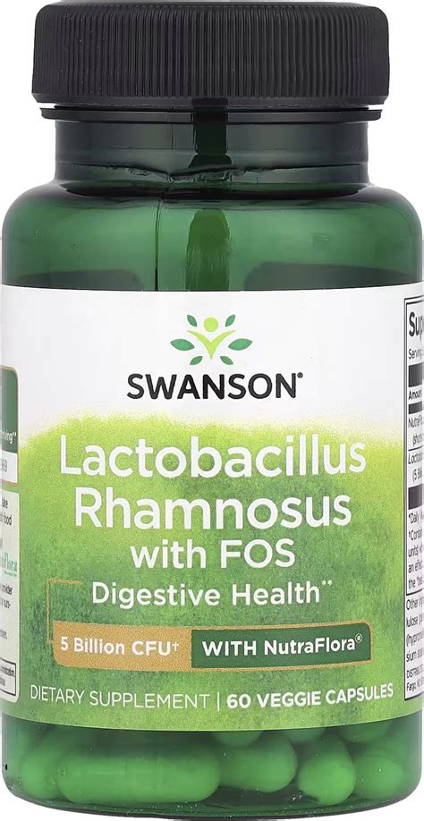 Swanson Lactobacillus Rhamnosus With Fos Save At Priceplow