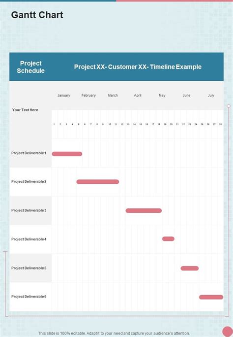 Brand Partnership Service Proposal Gantt Chart One Pager Sample Example Doc