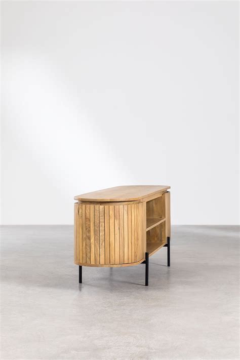 Analis Mango Wood Tv Cabinet 160x45 Cm Sklum