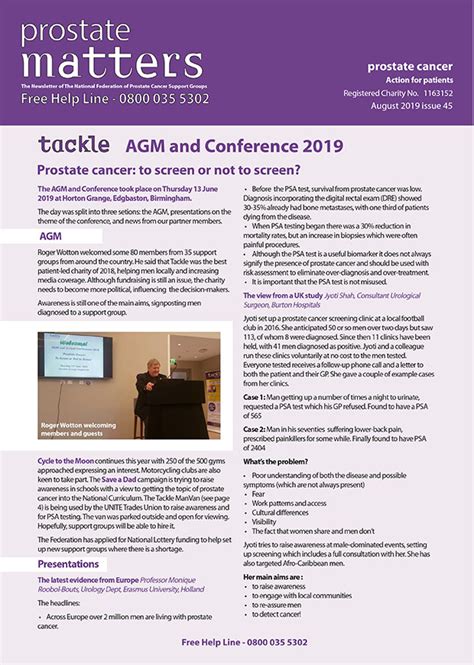 Issue 45 Tackle Prostate Cancer