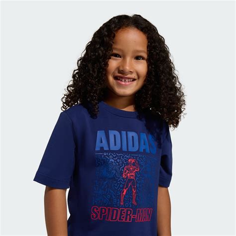 Adidas T Shirt Adidas Marvel Spider Man Bleu