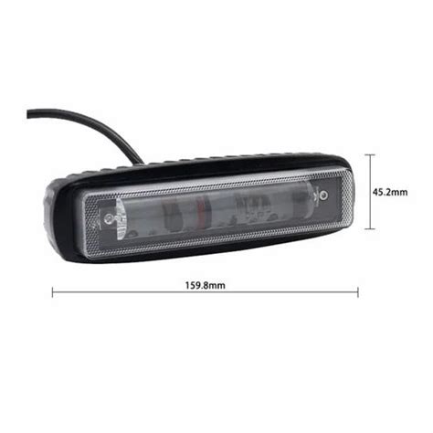 Aluminium Alloy 18w Cree Red Zone Light For Forklift Vehicle At ₹ 850 Piece In Indore